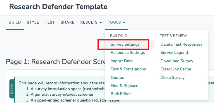 Respondent Validation in Alchemer Surveys via Research Defender – Help Center