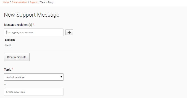 Send a New Message to Members – Help Center