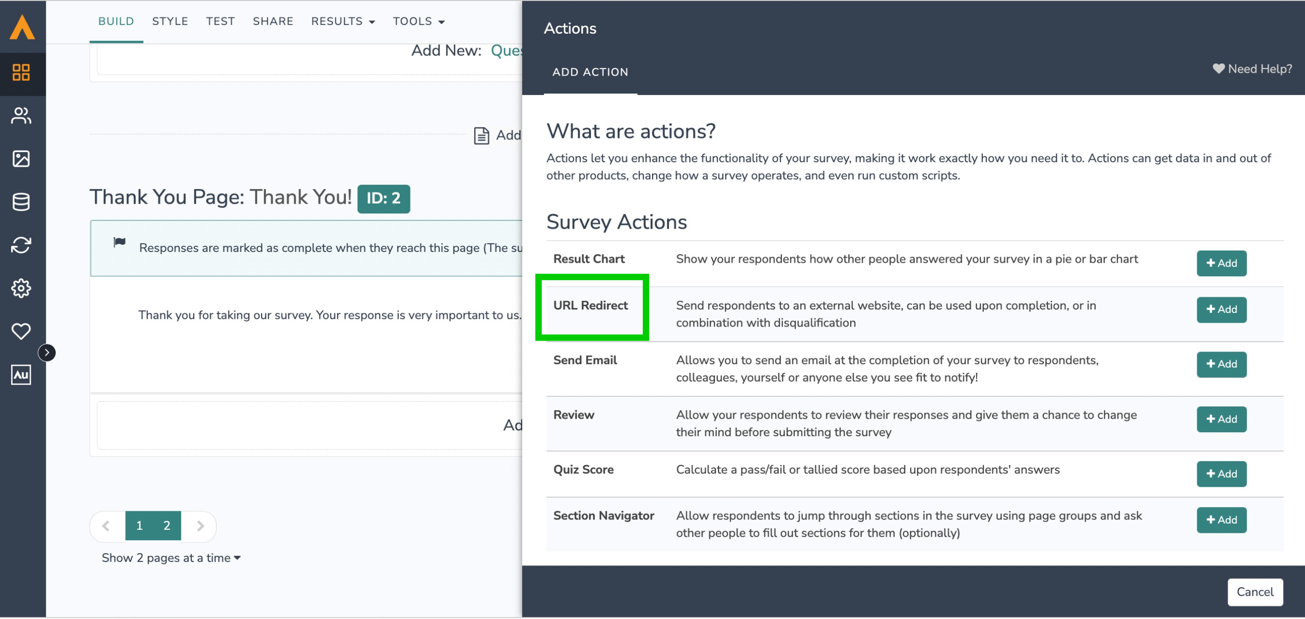 Quotas in Alchemer Surveys – Help Center