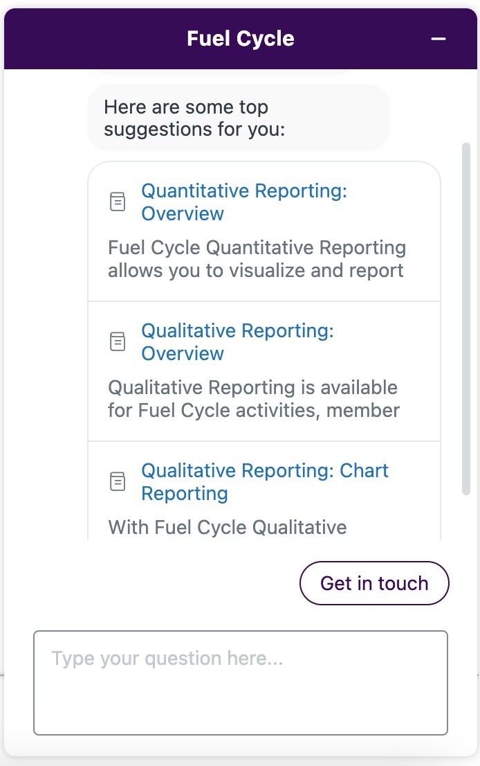 In-app Help with the Answer Bot – Help Center